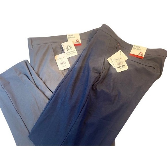 Reebok | Pants | Reebok Tapered Fit Dress Pants Golf Performance ...